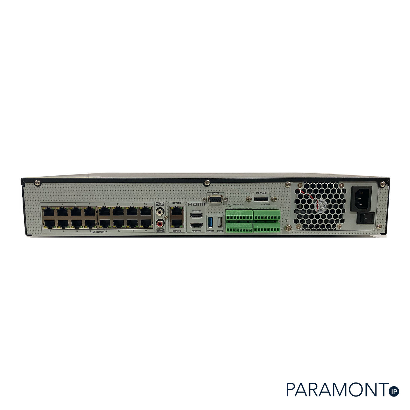 PN3A-16X16F: 32 Ch NVR with 16 PnP Ports, (2) NIC Cards — Invidtech