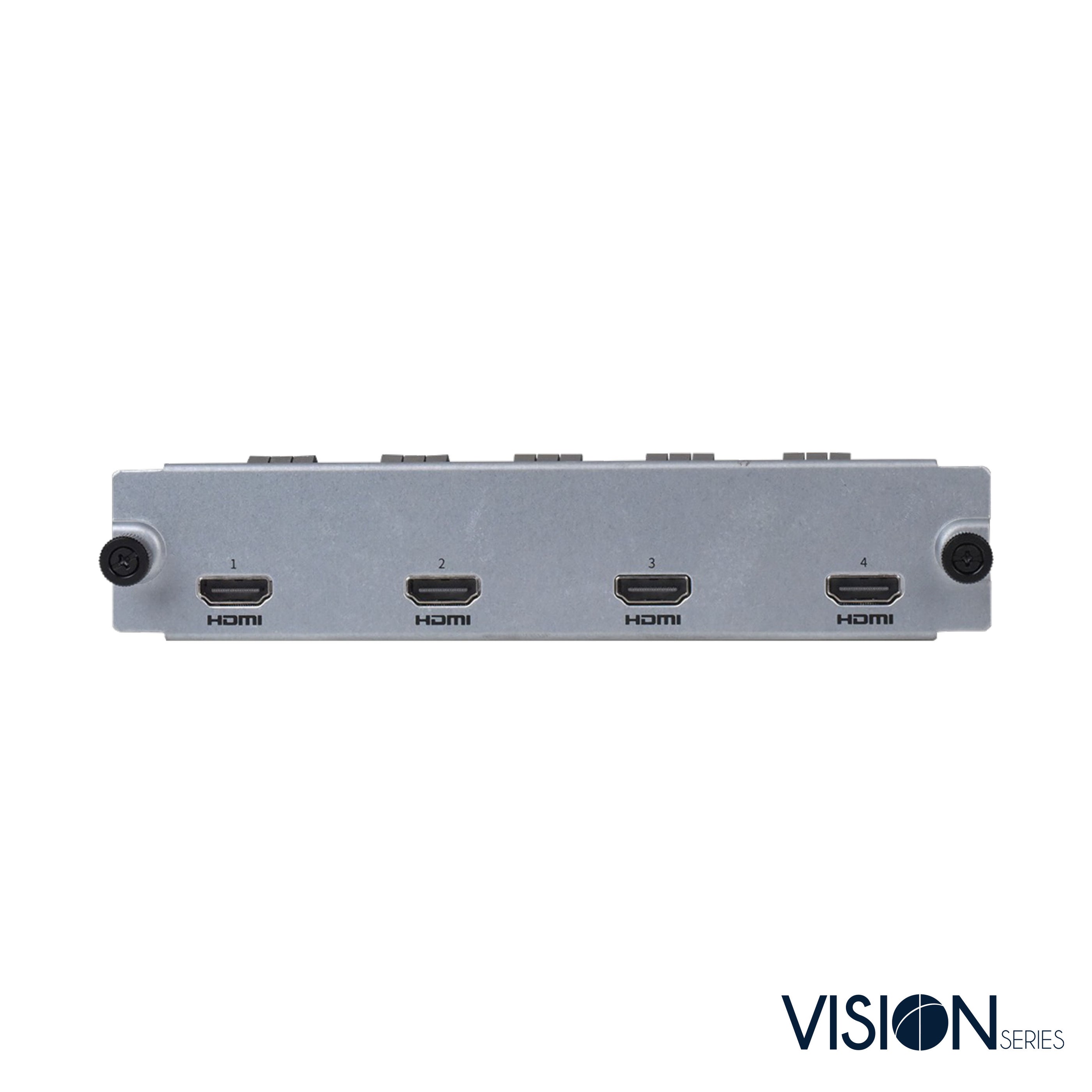 VIS-HDMI4A: 4 Channel H.265 Decoding Card — Invidtech