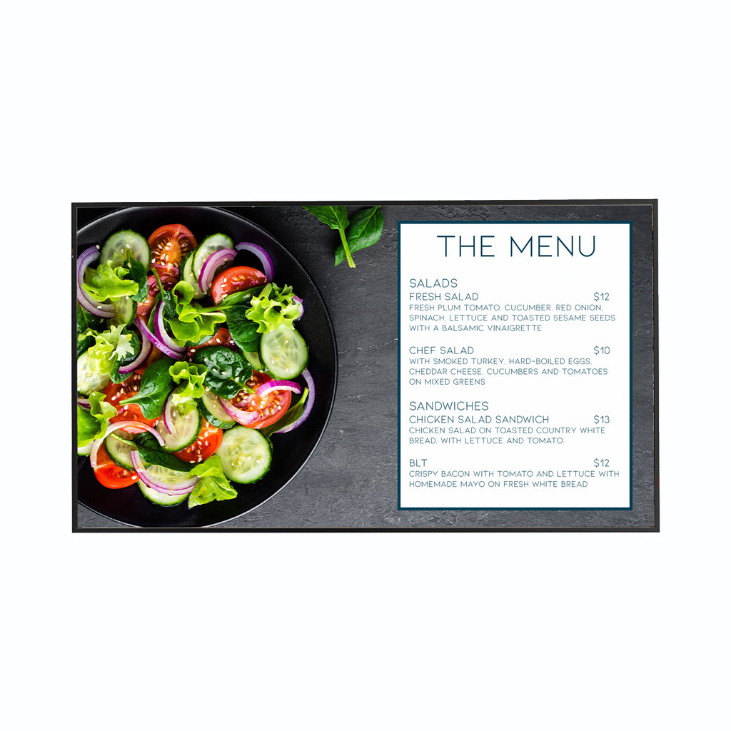 Monitor 4K- Menu — Invidtech