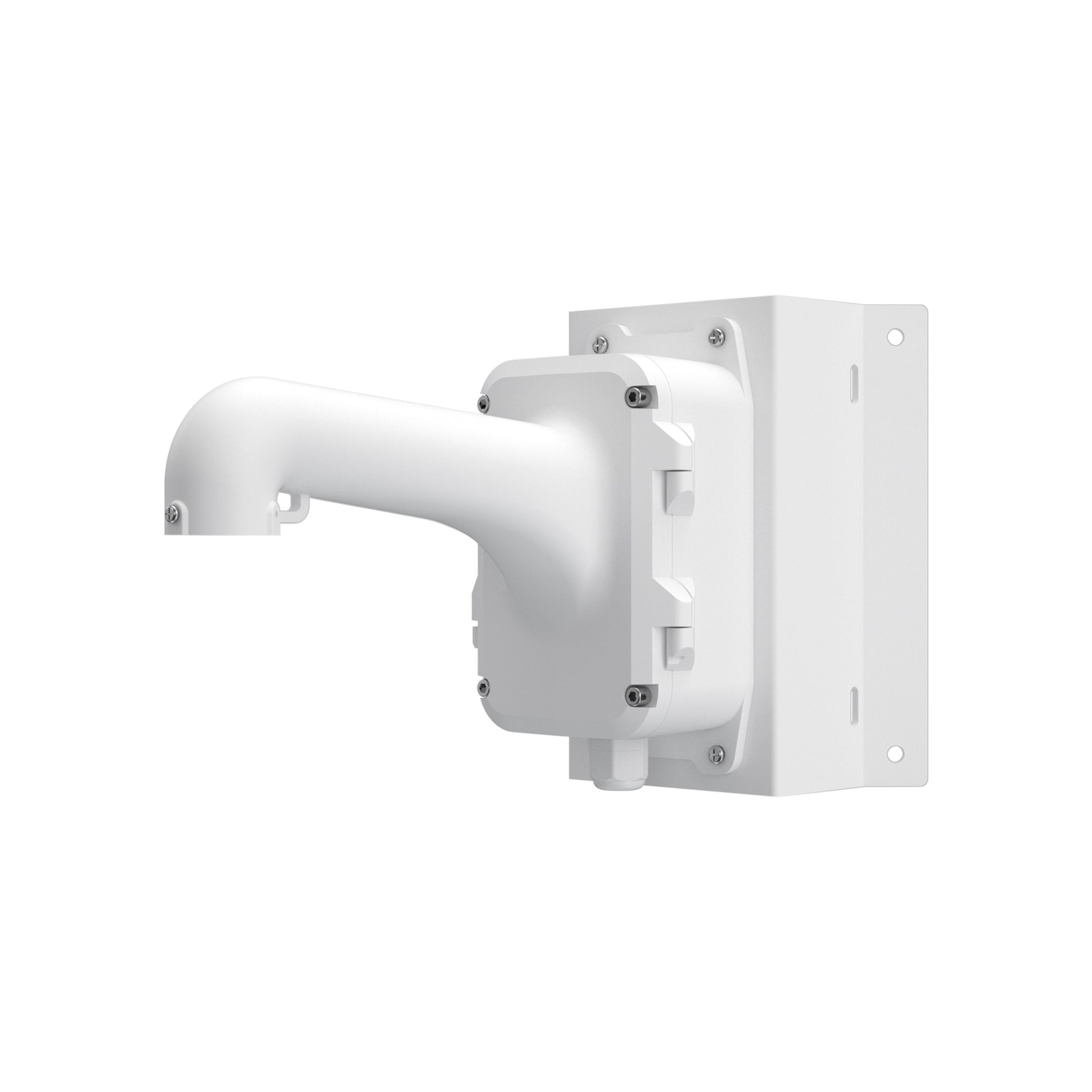 IPM-PTZWALLJBCO: Corner mount with Junction Box Included — Invidtech